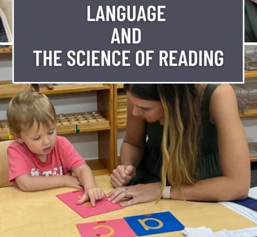 How Montessori Teaches Reading: The Science of Reading in Preschool